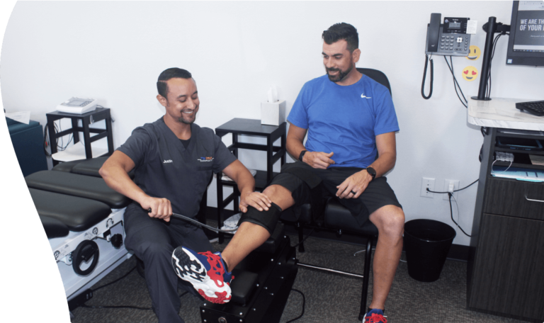 Knee on Trac© Decompression - TexStar Chiropractic